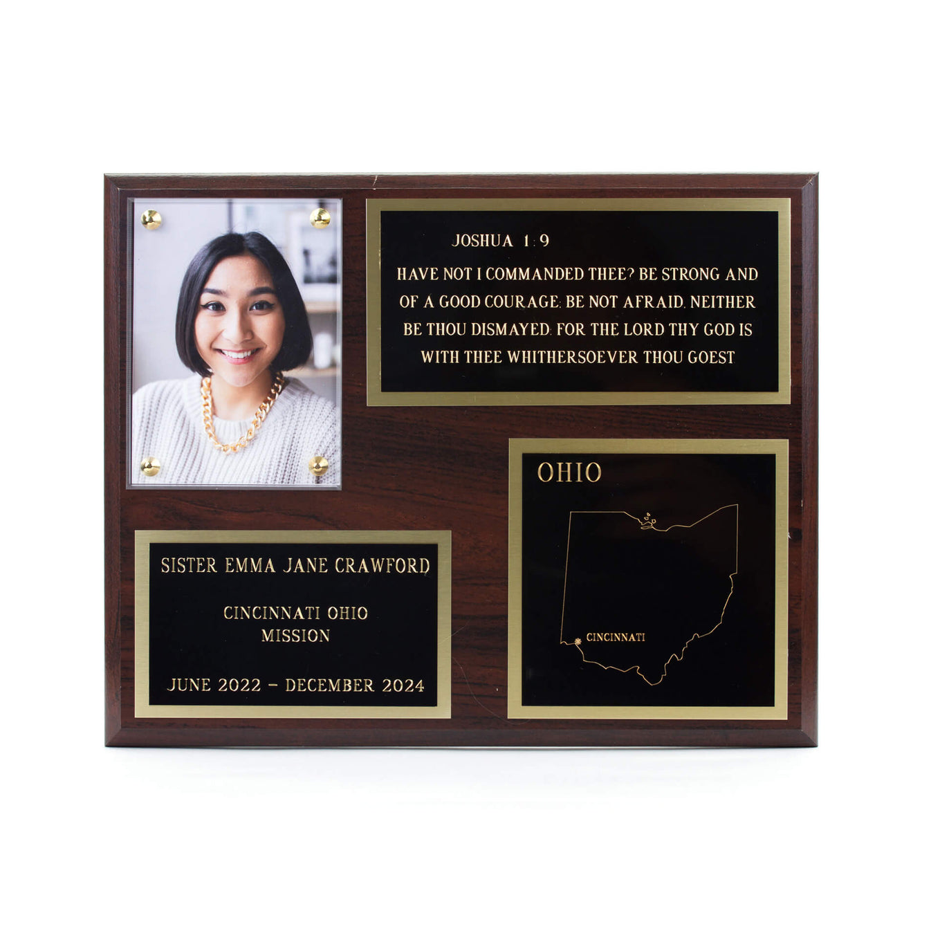 Missionary Plaque – Brava Awards and Promotions