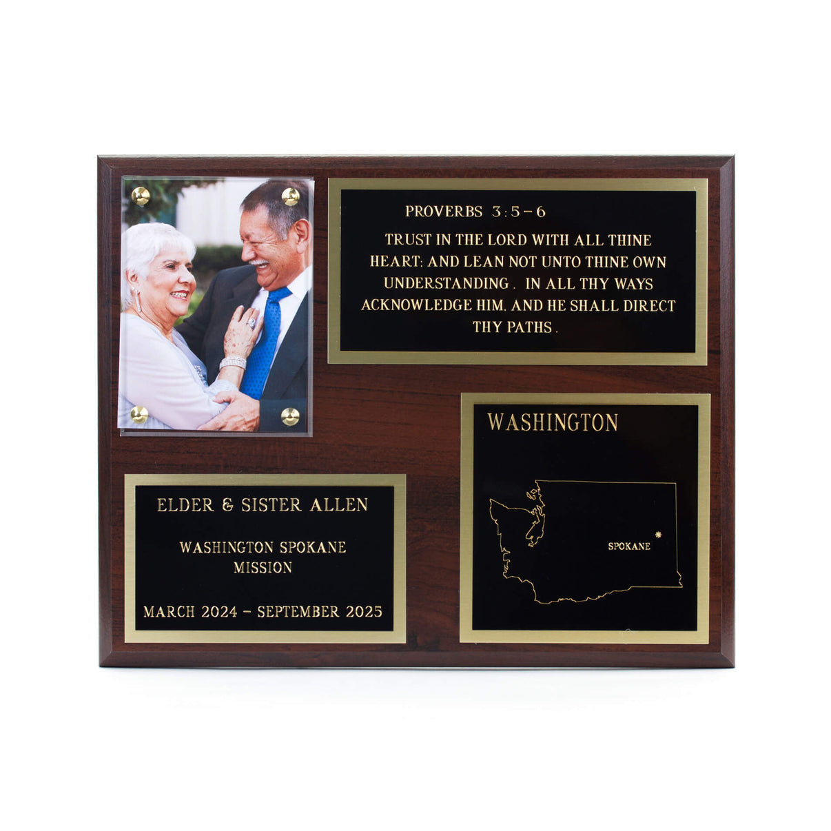 Missionary Plaque – Brava Awards and Promotions